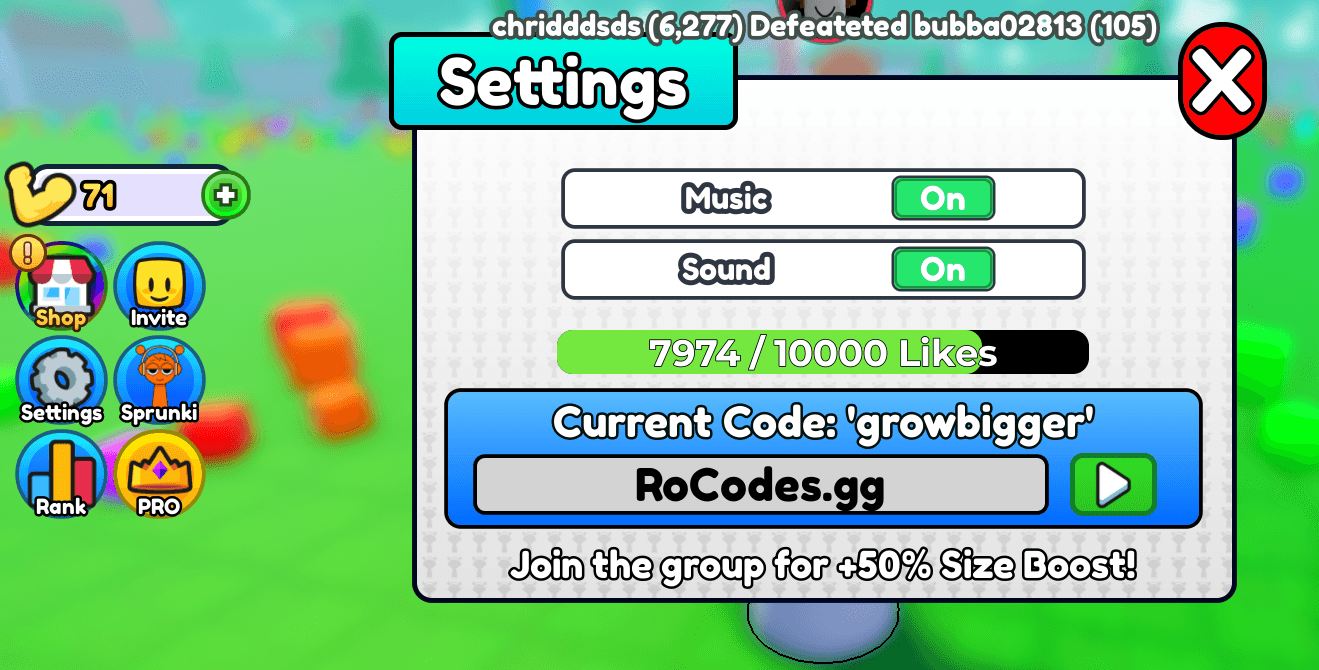 Grow a Sprunki Codes (December 2025) - RoCodes